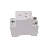AC30 EU And AU Type 35mm DIN Rail Mount AC Power 10A 16A 25A 250V 440V 2/3/4/5 Pin Plug Modular ...