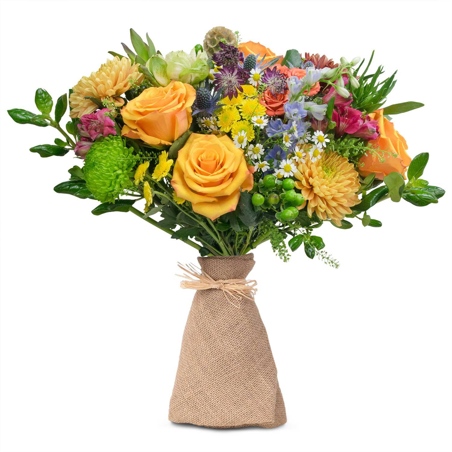 Member's Mark Farm Fresh Fall Flower Bouquet, choose color and stem ...