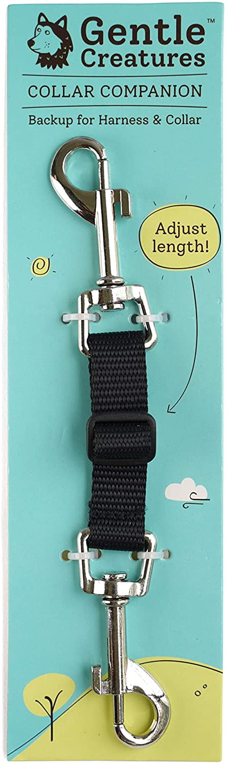 Collar Companion Adjustable Collar Backup Clip for Dog Harness, Prong ...