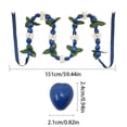 Hawaiian Leis Kukui Nut Beads Necklace Cowrie Shell Flowers Leaves ...