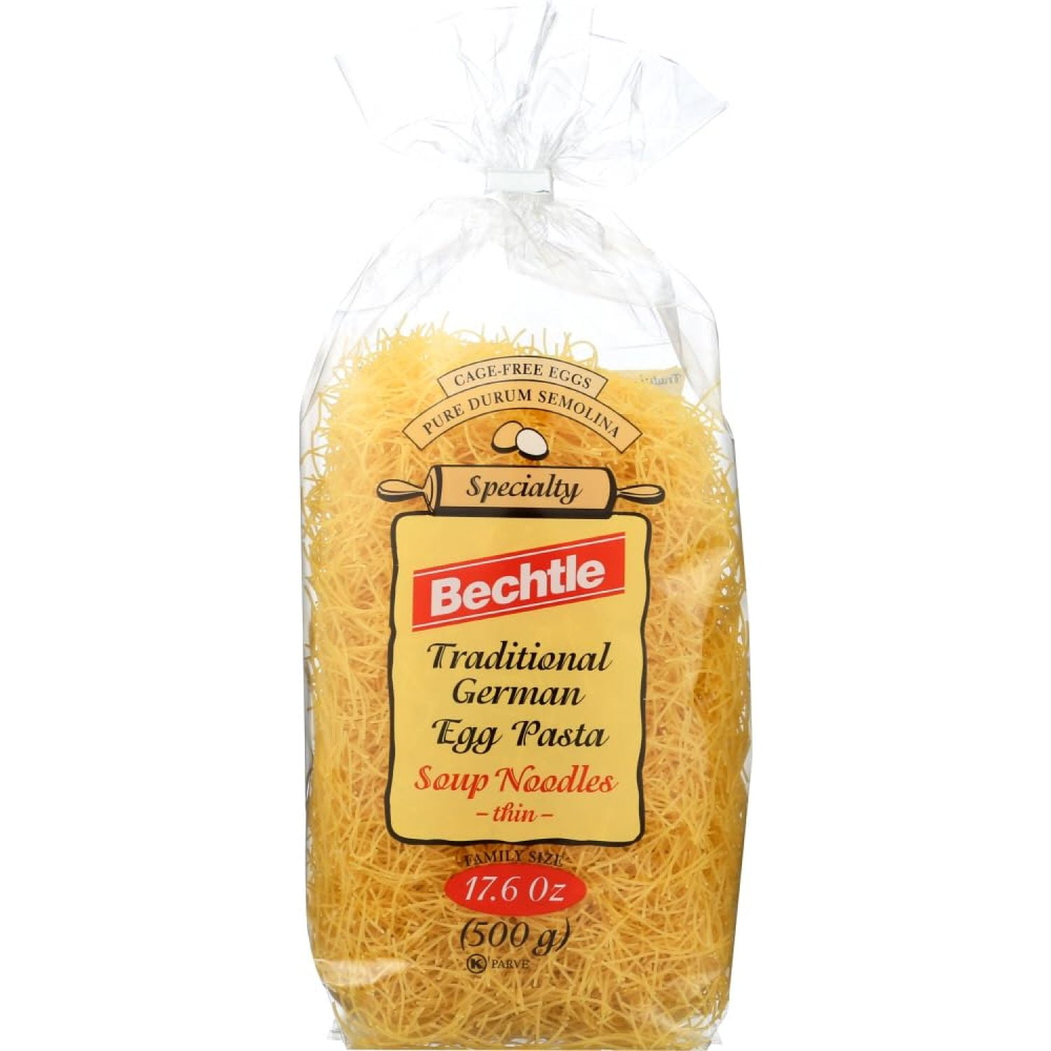 Bechtle Traditional German Cage Free Egg Pasta Soup Noodles Thin -- 17. ...