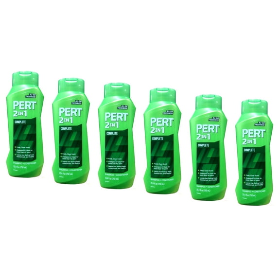 Pert Plus 2 in 1 Anti-Dandruff Shampoo and Conditioner, 25.40 oz, Pack ...