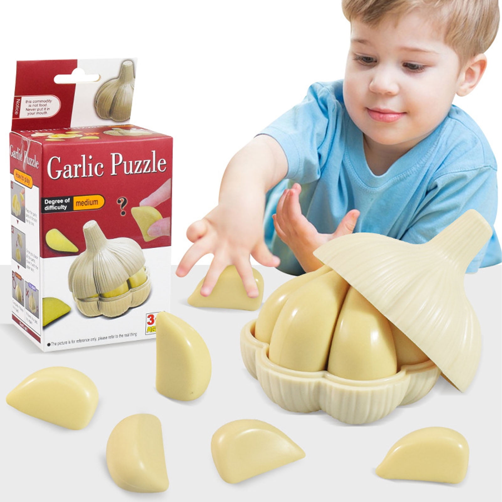 Click here for Domqga Garlic Puzzle Toy  Simulation Space Sense E... prices