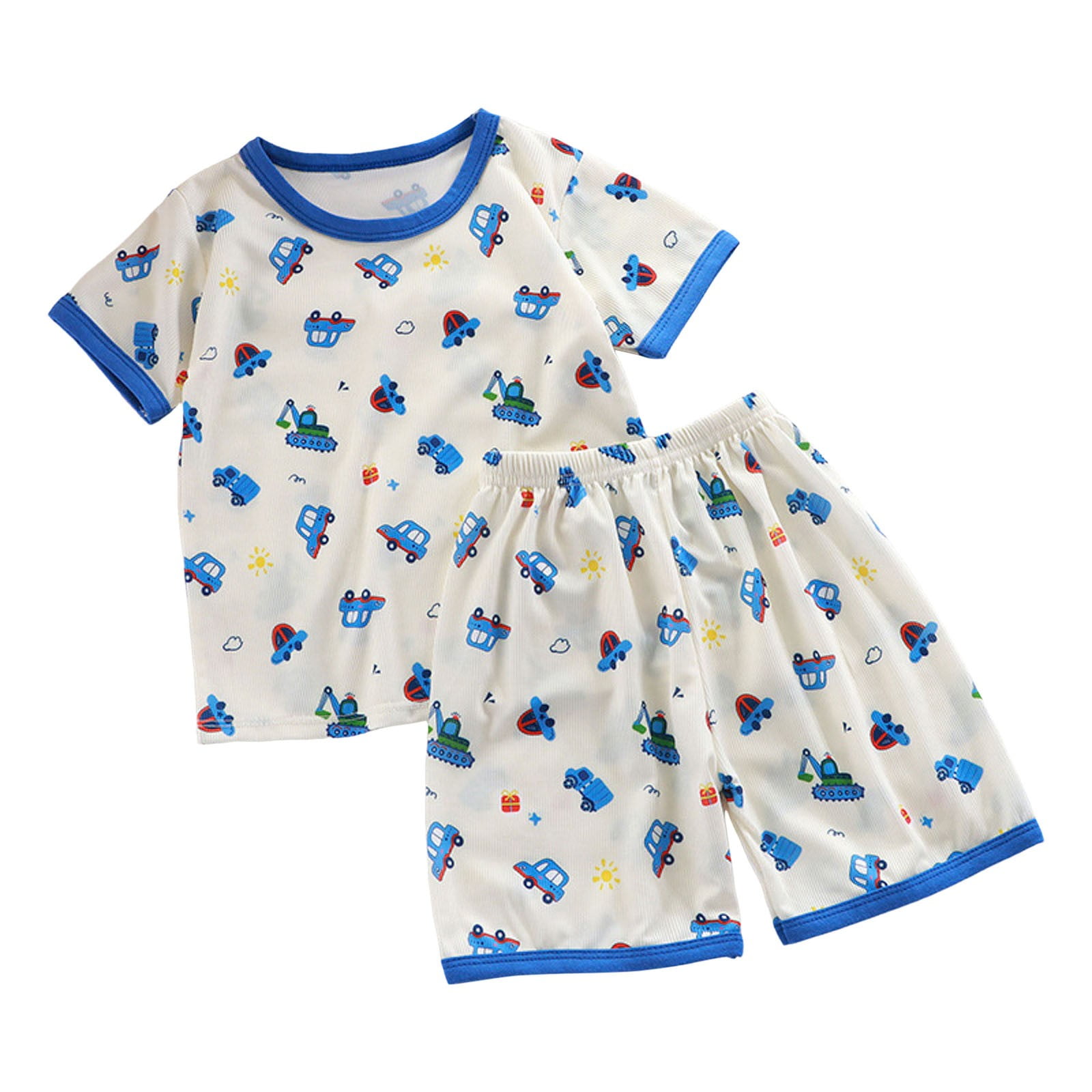 Click here for Trolimons Little Boys Outfits Sleepwear Short Slee... prices