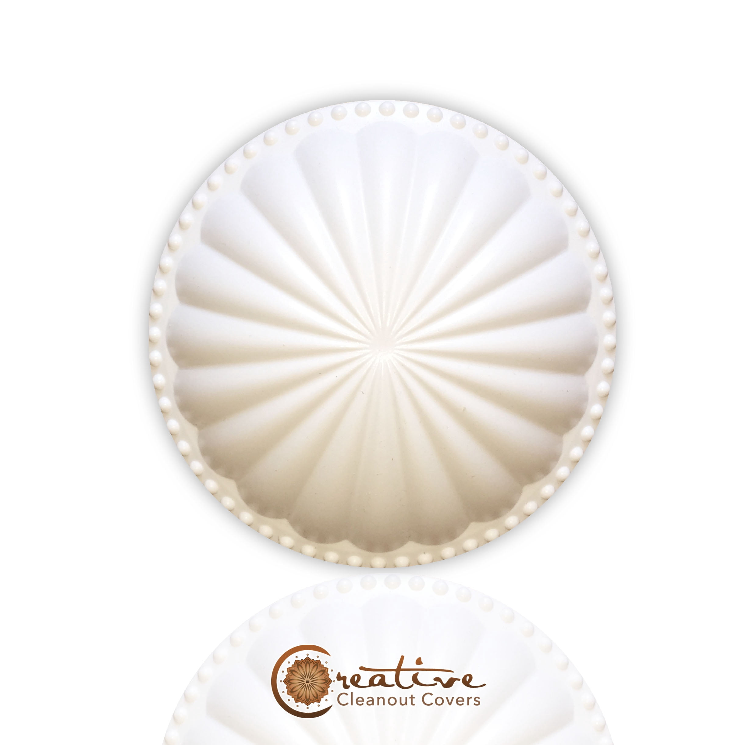 Laguna 5.25 in. Dome Paint Grade White Cleanout Cover - Walmart.com