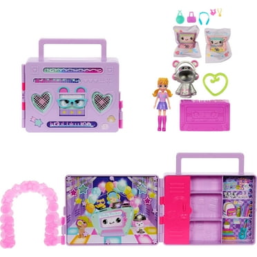 Polly Pocket Adventure Compact: Pet Connects Hamster Micro Playset with ...