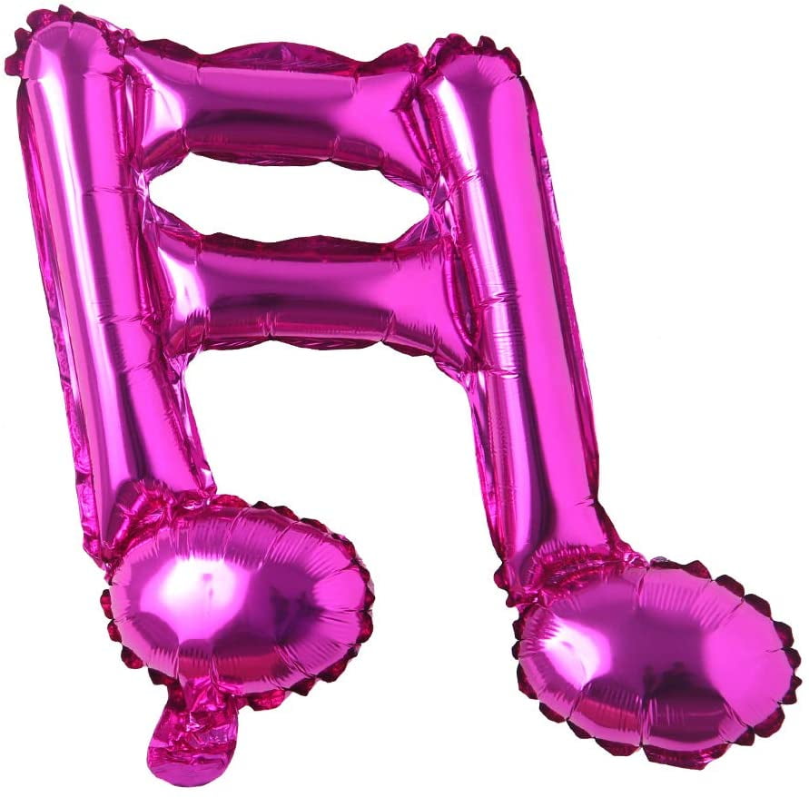 Musical Notes foil Mylar Balloons Wedding Birthday Party Supplies ...
