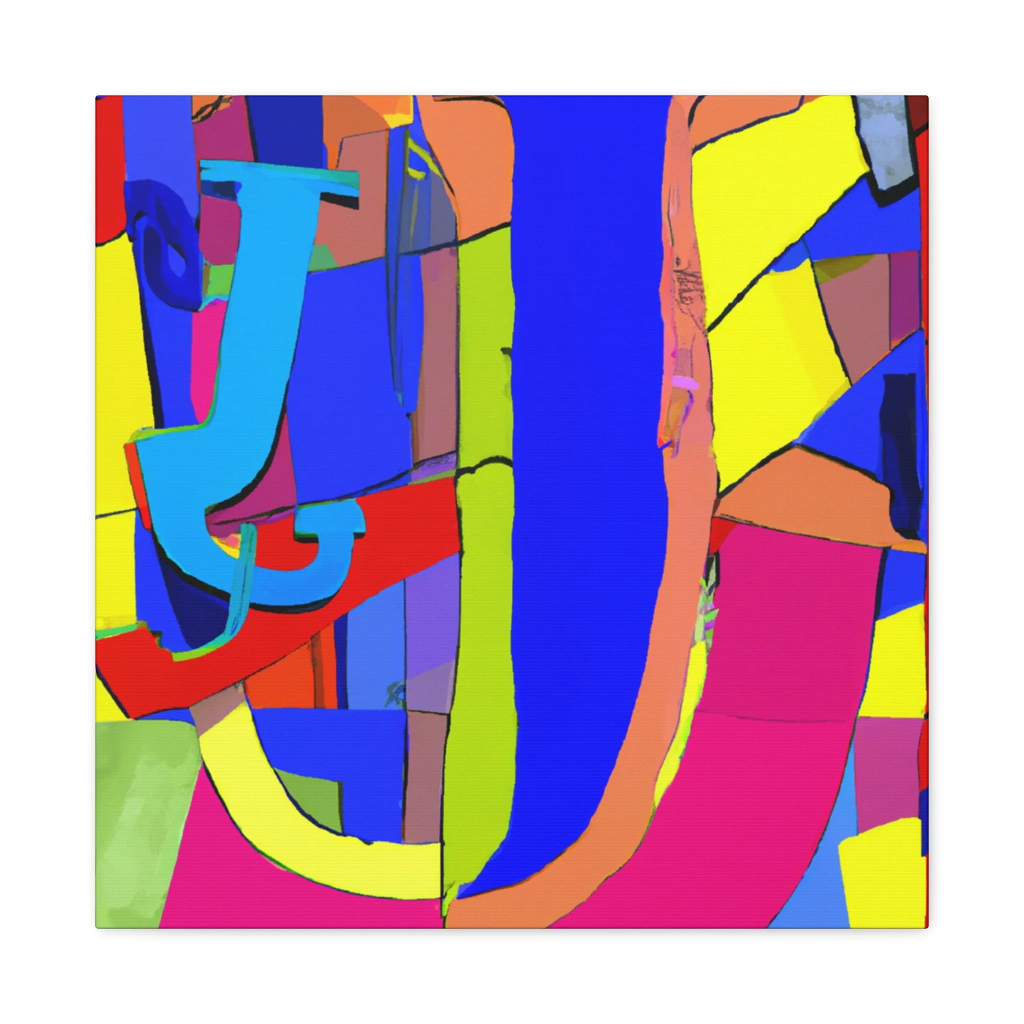 Fauvist Jungle Harmony - Canvas - Walmart.com