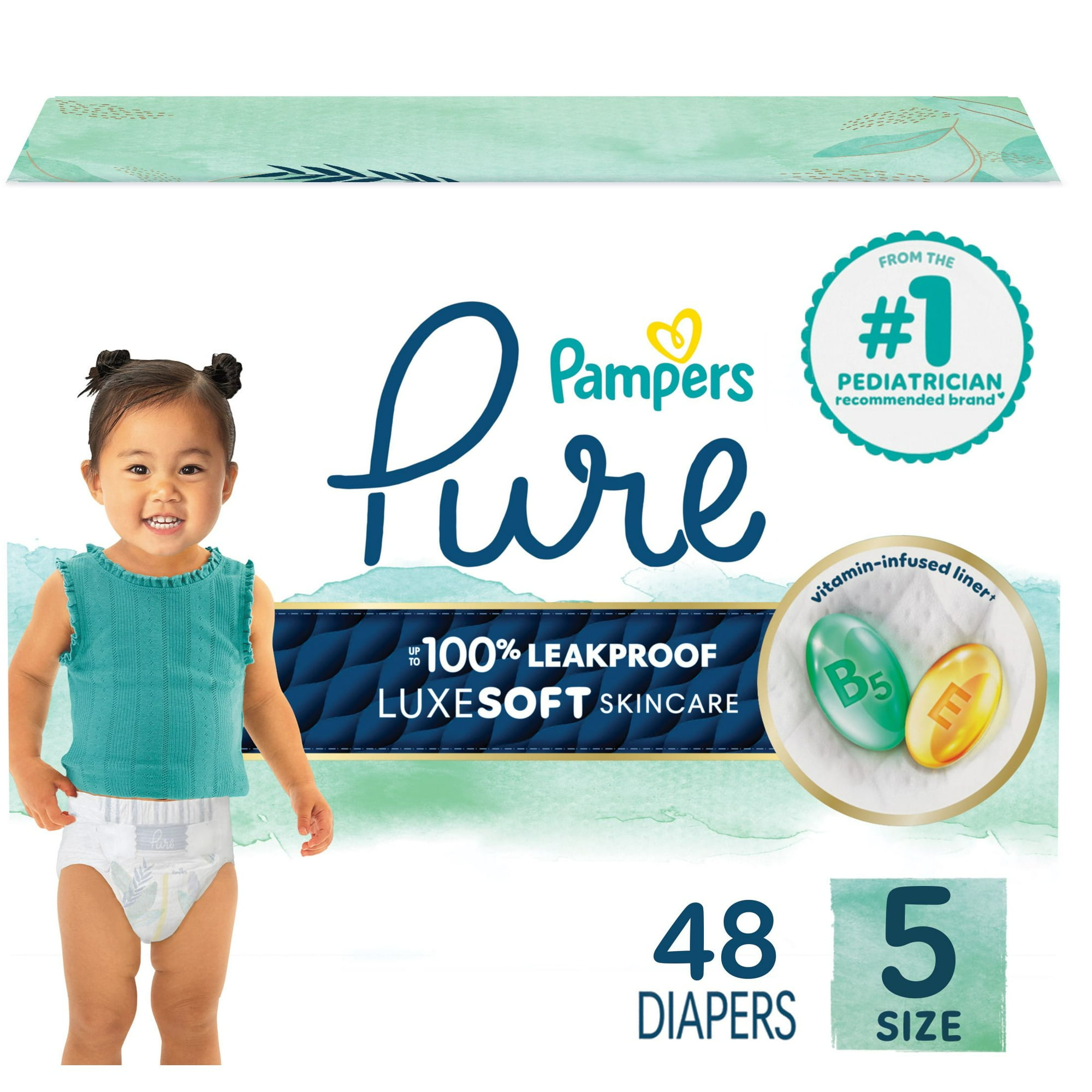 Click here for Pampers Pure Baby Diapers  Size 5 (27+ Lbs)  48  U... prices