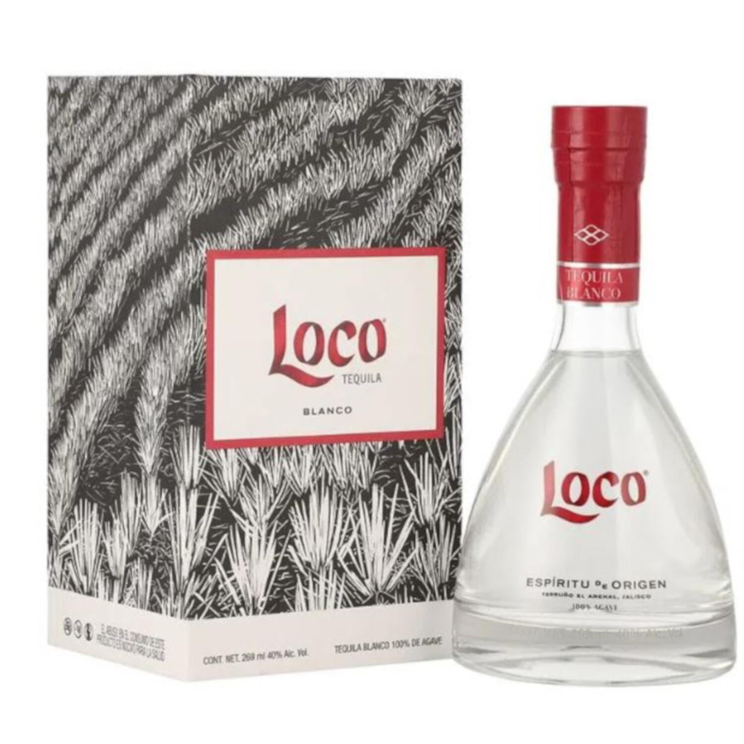 Pack de 4 Tequila Loco Blanco 269 ml Loco | Walmart en línea