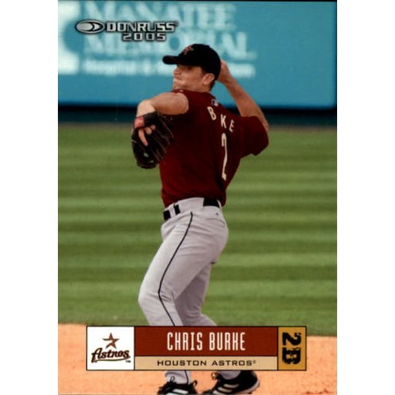 2005 Donruss #203 Chris Burke MLB Baseball Trading Card - Walmart.com