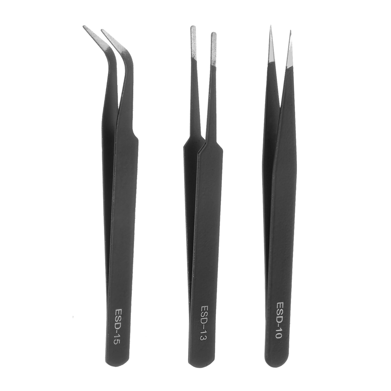 Click here for Uxcell 3pcs Precision Tweezers Set Esd-10/13/15 12... prices