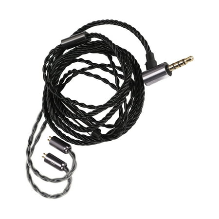 Headphone Cable, Noise Reduction Soft 30 core High Resolution Earphone ...
