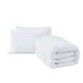 Truly Soft 3-Piece Cloud Puffer White Comforter Set, King - Walmart.com