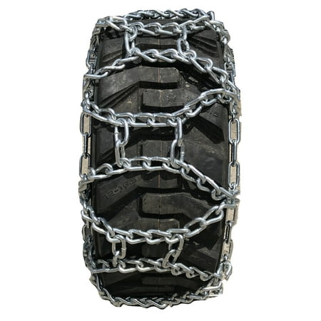 Snow Chains 12-16.5, 12 16.5 Duo Grip Tractor Tire Chains Set of 2 ...