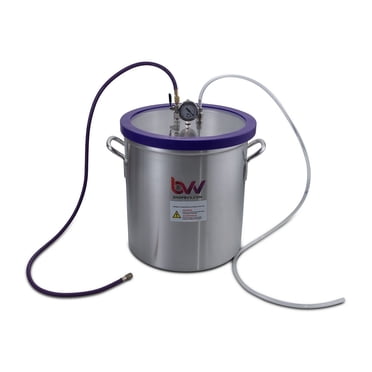 BENTISM 2 Gallon Vacuum Chamber, Transparent Acrylic, Airtight ...