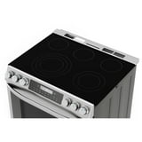 Midea 30-In Kitchen Slide-In Electric Range with Wi-Fi, Fan Convection ...