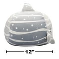 Squishmallows Stackables 12 inch Sachie The Grey Striped Whale Shark - Child's Ultra Soft Plush ...