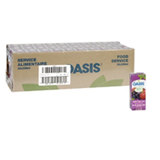 Oasis Apple Grape Juice, Tetra | 200ML/Unit, 30 Units/Case - Walmart.ca
