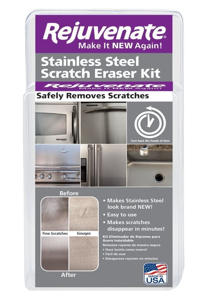 Rejuvenate Stainless Steel Scratch Eraser Kit 2-Pack - Walmart.com