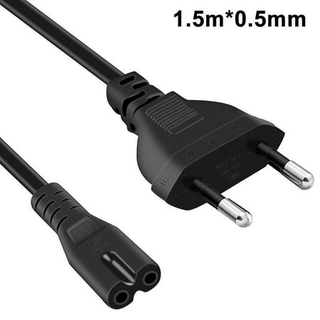 Power Cord Two-core Suffix Ac Power Adapter Cable Is Suitable For ...