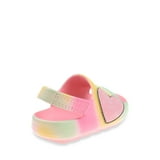 Wonder Nation Toddler Girl Eva Icon Slide Sandals - Walmart.com