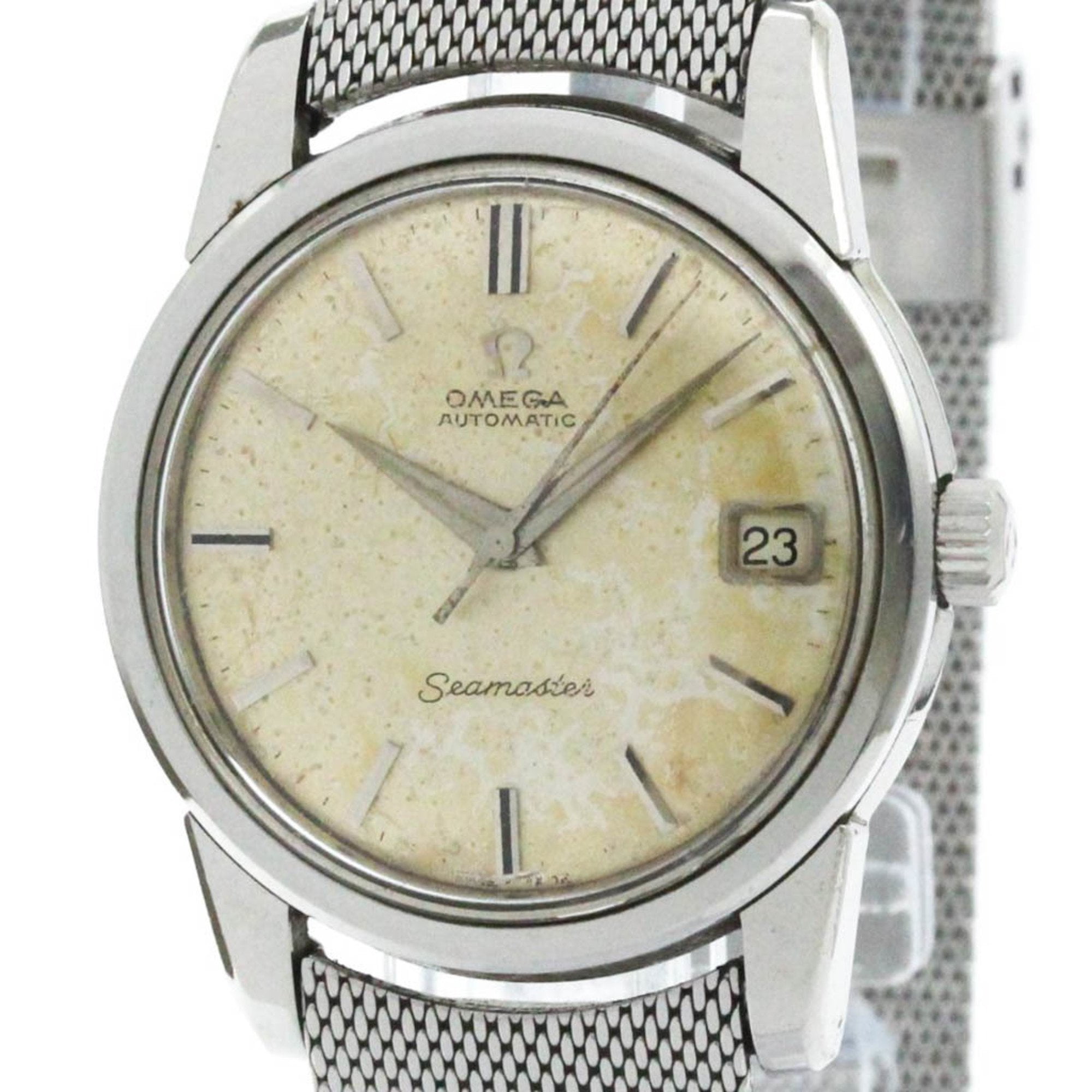 Pre-Owned Vintage OMEGA Seamaster Date Cal 562 Steel Automatic Mens ...