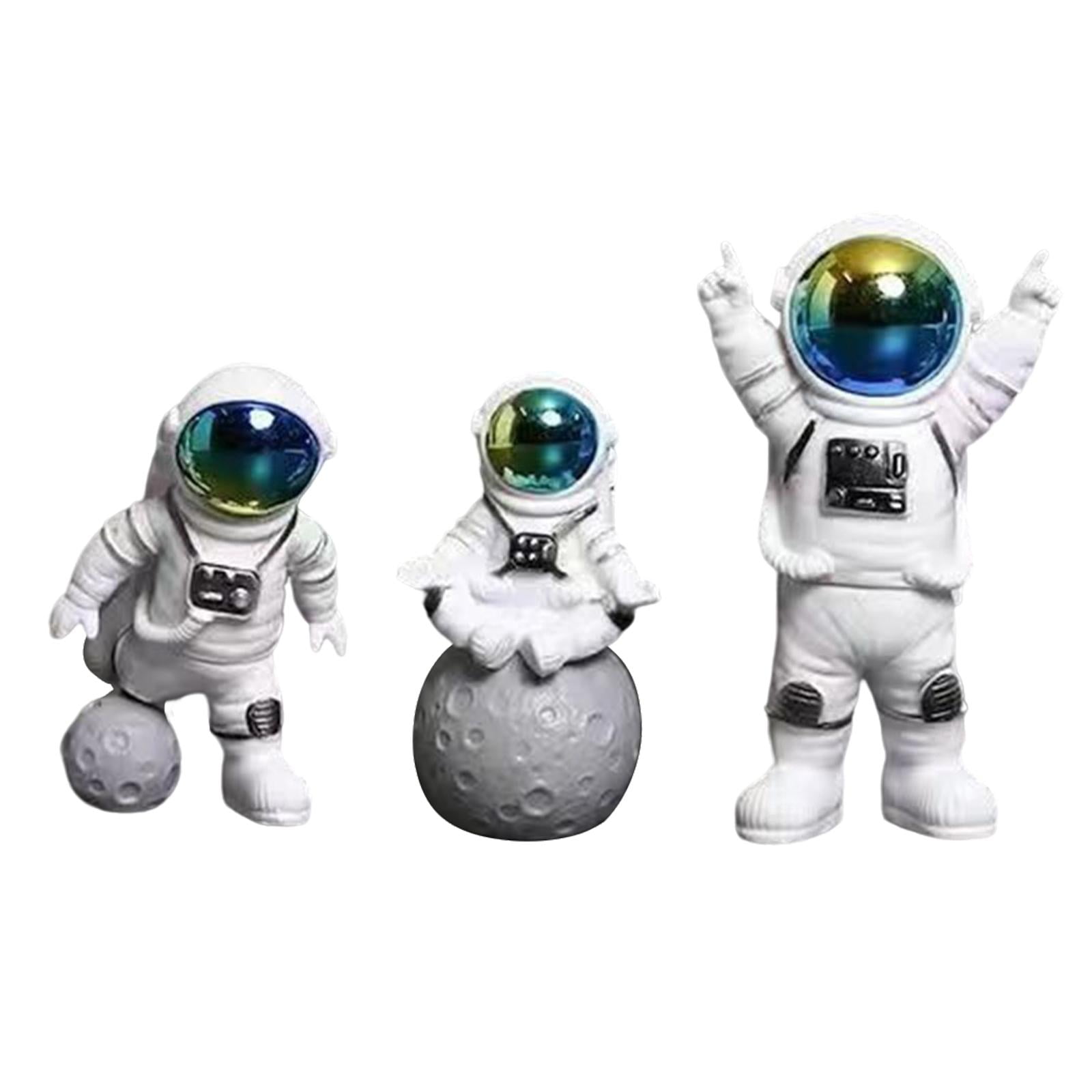 Creative Astronaut Figure Collectible Educational Toys Resin Statue ...