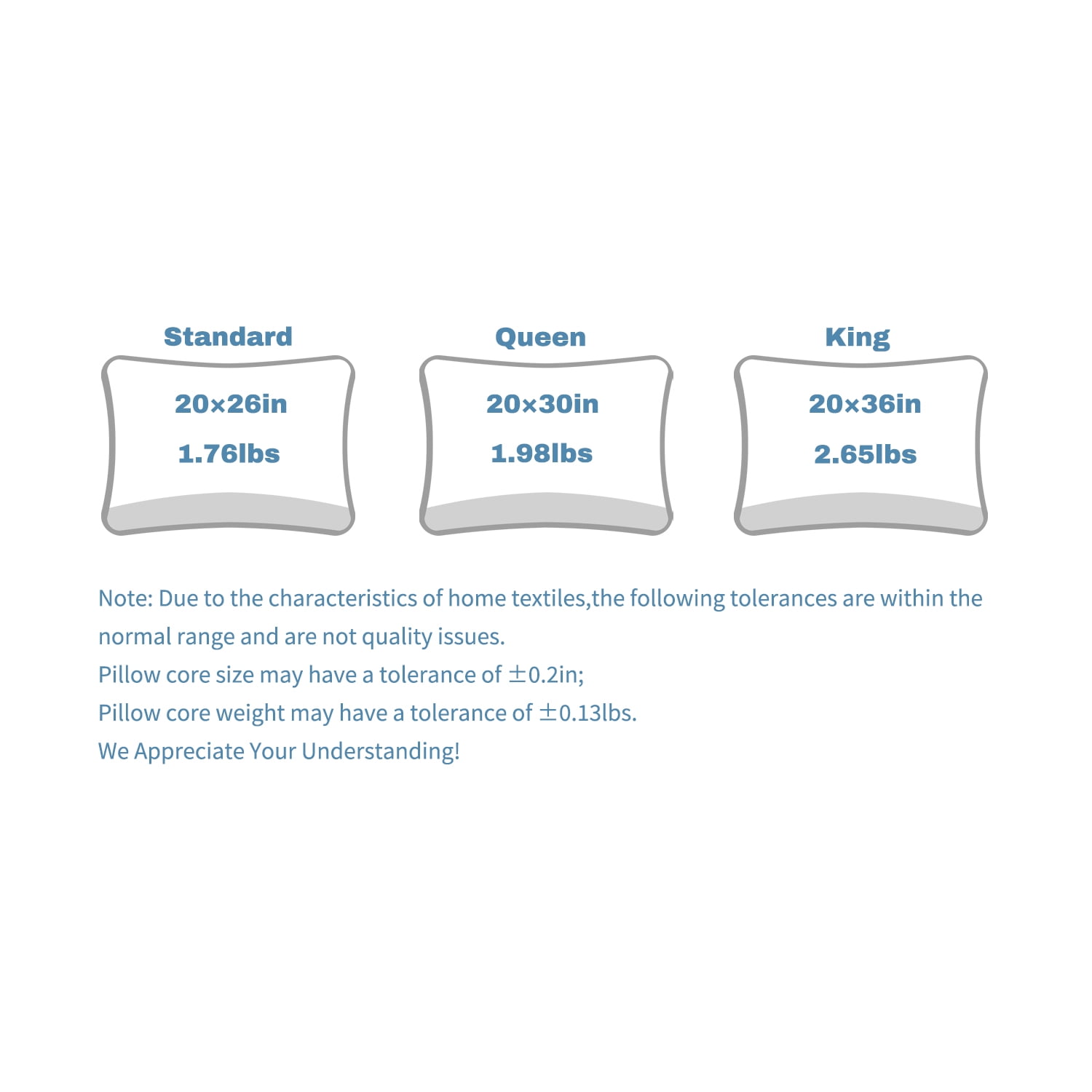 Pillow Sizes Dimensions Guide Dreamcloud Atelier Yuwa Ciao Jp