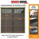 Magic Mesh Garage Hands-Free Screen Door - Walmart.com