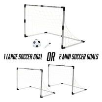 Premium Portable Soccer Goal Set for Kids, Extra Strong, Durable for ...