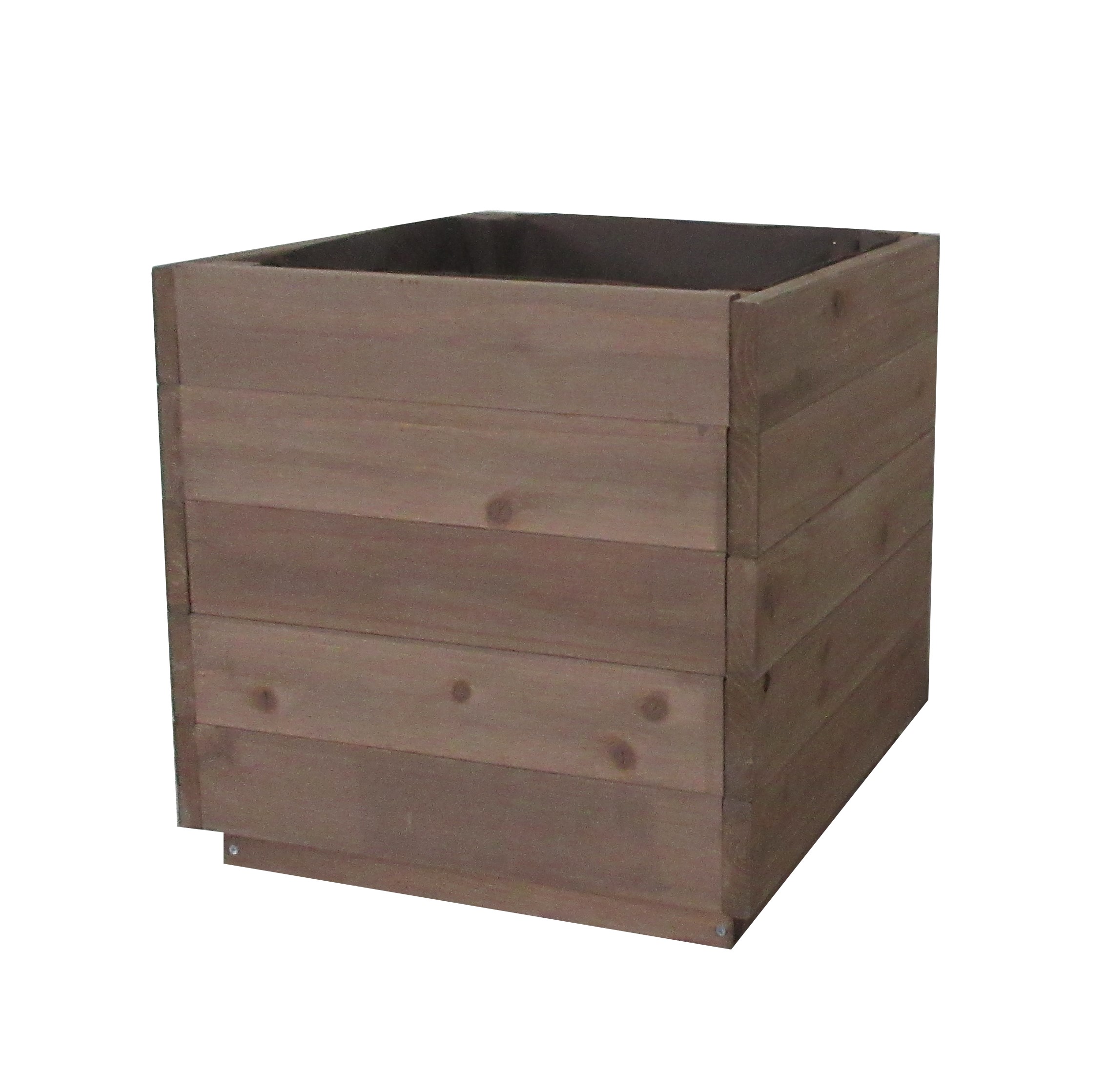 Zylina Modern Indoor/Outdoor Trough Planter Collection - Tall 18" X 18 ...