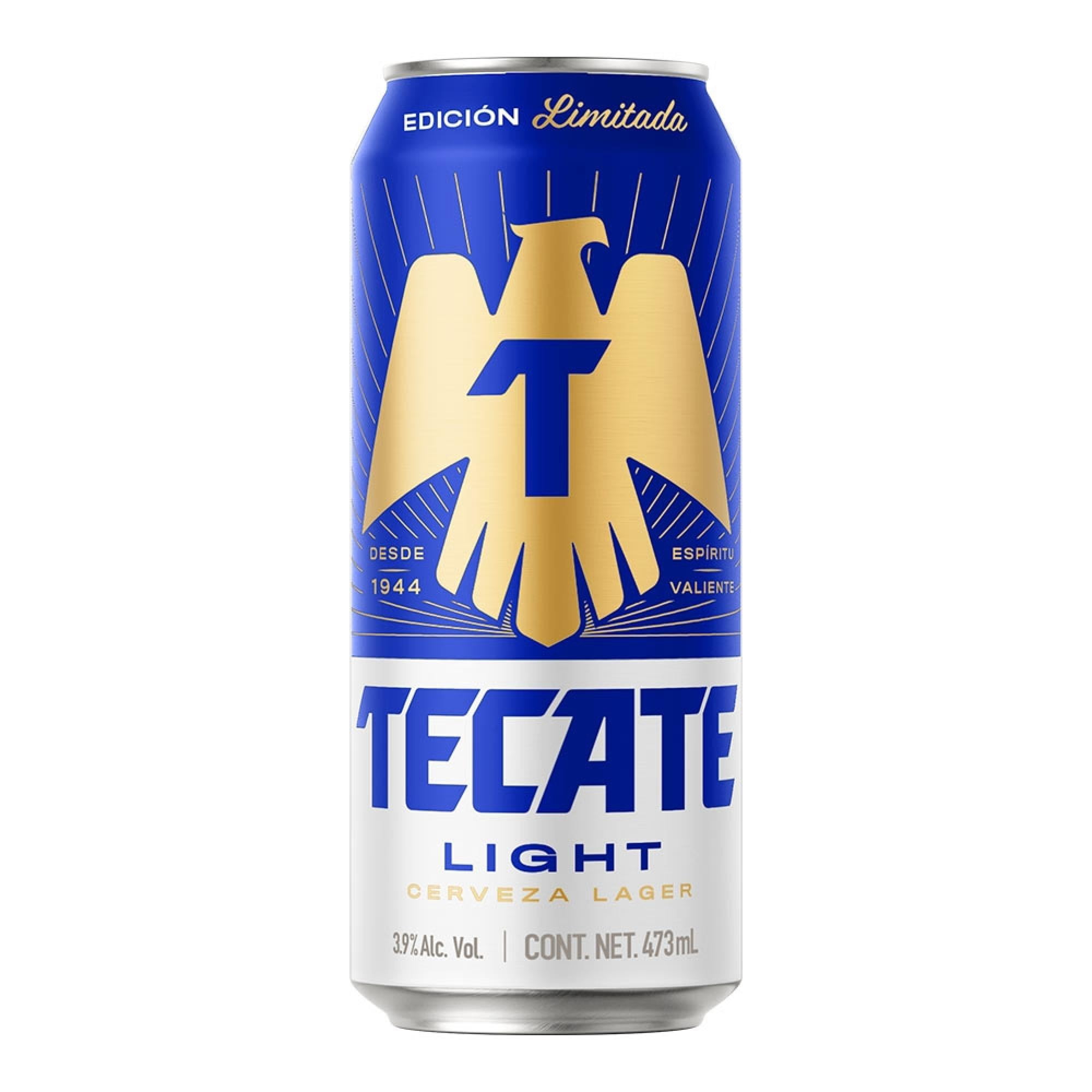 Cerveza clara Tecate light lata 473 ml | Walmart en línea