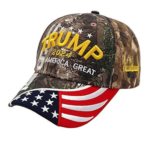 Donald Trump 2024 Camouflage Cap MAGA USA Baseball Caps Keep America ...