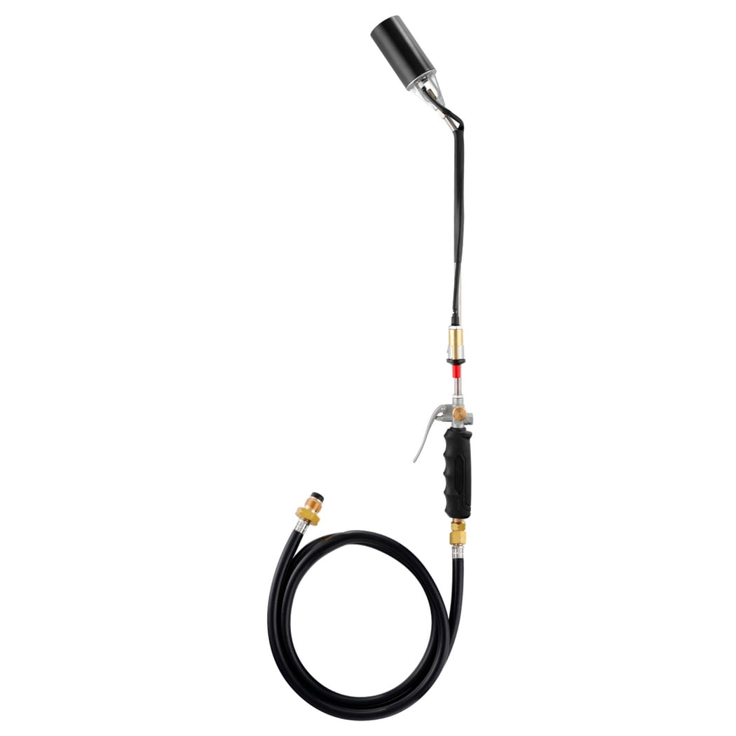 Antorcha de propano de alto rendimiento: lanzallamas con manguera resistente de 6,56 pies y ...