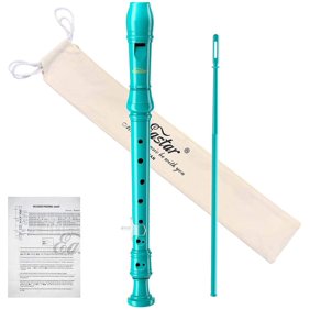 Lyons Soprano Recorder Transparent Blue - Walmart.com