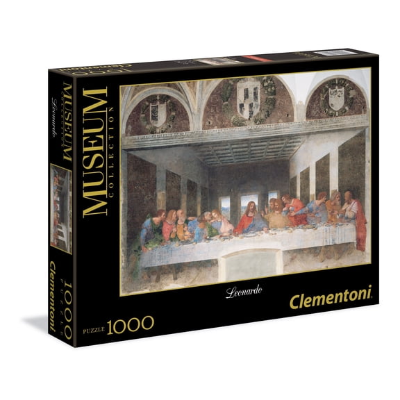 Clementoni Museum Collection - Leonardo - The Last Supper - 1000 Piece ...