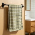 Checkered Quick-Dry Facial Towels - Soft Absorbent Lint-Free Face Cloth ...