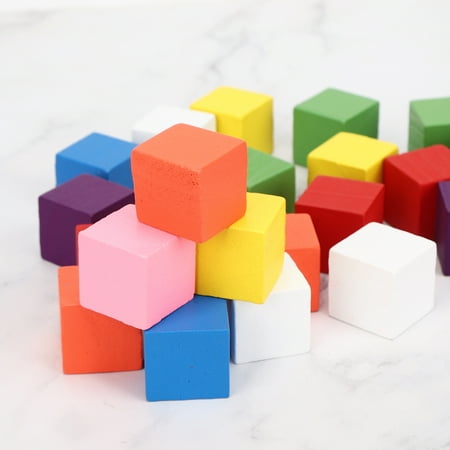 Fyydes Colored Block,Colored Block Set,2 Sets Colored Block Set Pine ...