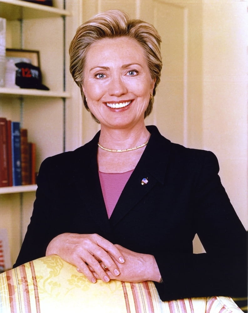 Hillary Clinton smiling in Office Outfit Portrait Photo Print (24 x 30 ...