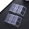 BESTYASH 10Pcs Clear Acrylic Fish Tank Cover Frame Support Rack for 5 ...