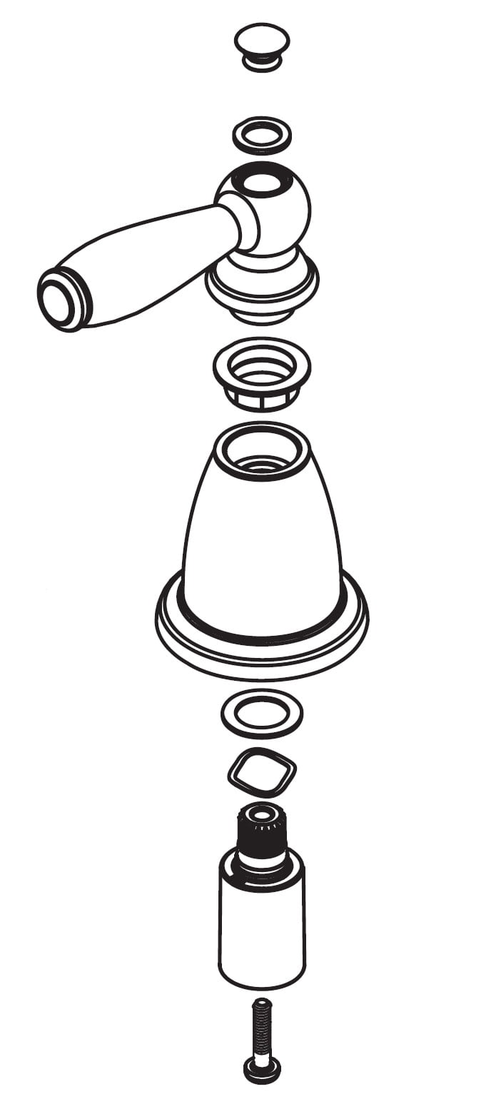 Moen 131101 Manufacturer Replacement Part - Bronze - Walmart.com