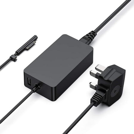 For Microsoft Surface Pro X 7 3 4 5 6 Power Adapter 15V 4A 65W Laptop ...