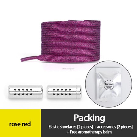 2022 Aroma No Tie Lacets Lacets Élastiques Baskets Lacets Plats Sans ...