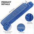 60 Inch Commercial Dust Mop Head: Replacement Medium Washable ...