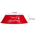 Metal Christmas Tree Collar 6" Inch Christmas Tree Ring Durable ...