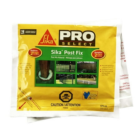 Sika Post Fix, Mix-in-The-Bag & Fast-Setting Polyurethane Foam for ...