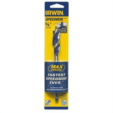Irwin Speedbor Multi Size Dia. x Multiple L Carbon Steel Wood Boring ...