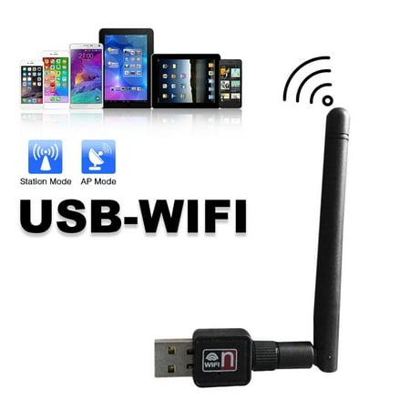 USB WIFI Aerial Wireless WIFI Adapter High Speed USB2.0/1.1 Interface 2 ...