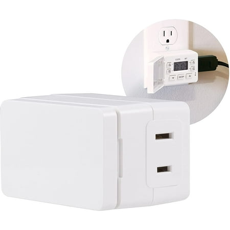 UltraPro, white, switch, 24-hour cycle, 1 polarized 49789 Indoor Plug ...
